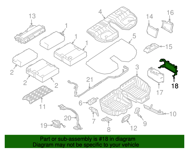 Genuine BMW 61-27-8-630-191 | Control Box Mount Bracket | FREE Shipping ...