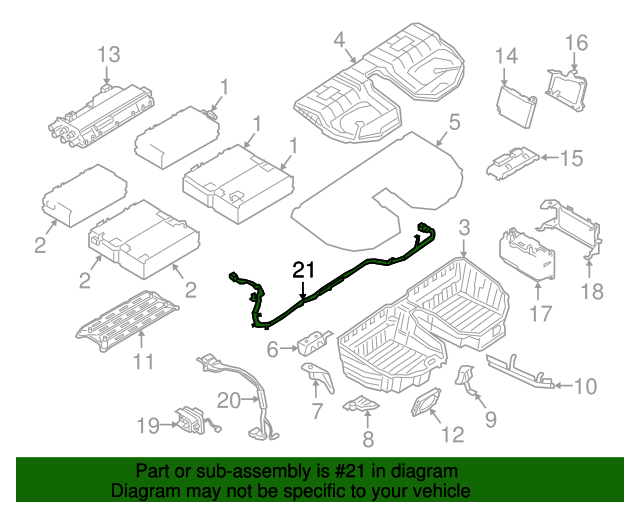 Genuine BMW 61-12-6-823-577 | Wire Harness | FREE Shipping on Most ...