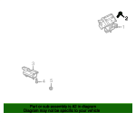 1998-2019 GM Motor Mount Bolt M4.2 X 1.41 X 20 11609475 GM ...