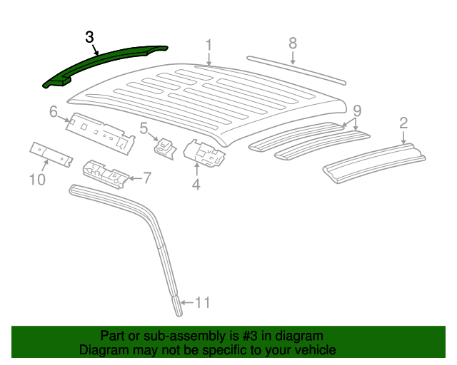 1999-2007 Ford Rear Header F81Z-2540484-AA | Blue Springs Ford Parts