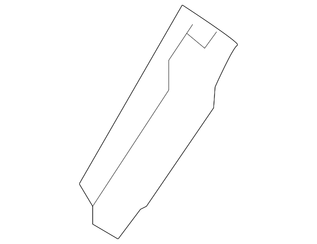 2014-2019 Toyota Corolla Outer Wheelhouse Lower Reinforced 61061-02070 ...