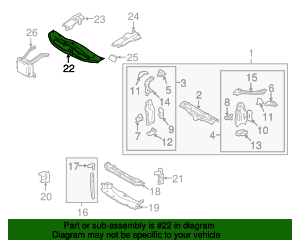 2006-2007 Lexus Upper Seal 53295-30090 | OEM Parts Online