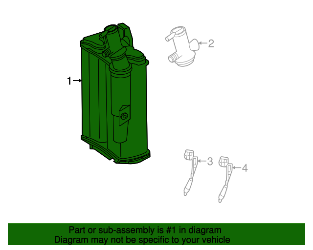 212-470-03-59-64 - Vapor Canister 2007-2018 Mercedes-Benz | Mercedes ...