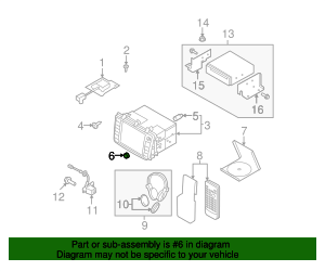 TD14-66-BC1 - Display Unit Knob 2007-2009 Mazda CX-9 | Florida Mazda Parts
