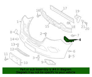 910885050064 - Upper Bracket 2019-2024 Mercedes-Benz | Mercedes-Benz ...