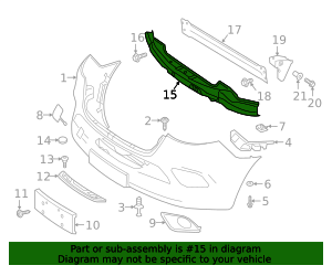 9076204501 - Cross-Member 2010-2024 Mercedes-Benz | AutoNation Parts