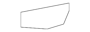 2020-2021 Kia Telluride Bumper Cover Seal Strip 86629 S9000 ...