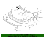 86633-S9000 - Impact Bar Upper Bracket 2020-2023 Kia Telluride | Kia ...