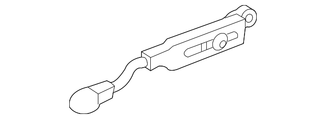 2005-2008 Porsche Boxster Control Rod 987-561-279-02 | OEM Parts Online