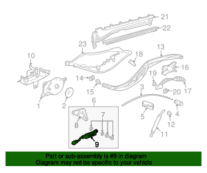 987-561-279-02 - Control Rod 2005-2008 Porsche Boxster | AutoNation Parts