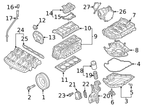 06H-103-121-J - Vacuum Pump Gasket 2019-2023 Volkswagen | Volkswagen ...