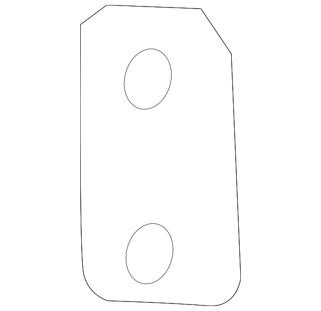 2010-2019 GM Side Door Striker Spacer 13500419 | Auto Parts Express