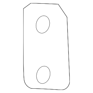 2010-2019 GM Side Door Striker Spacer 13500419 | Auto Parts Express