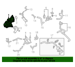 2018-2024 Toyota Water Pump 16032-F0011 | OEM Parts Online