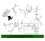 16031-25011 - Engine Coolant Thermostat Housing - 2018-2024 Toyota ...