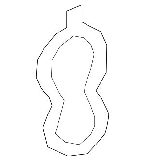 16345-F0010 - Engine Coolant Outlet Gasket - 2018-2023 Toyota ...