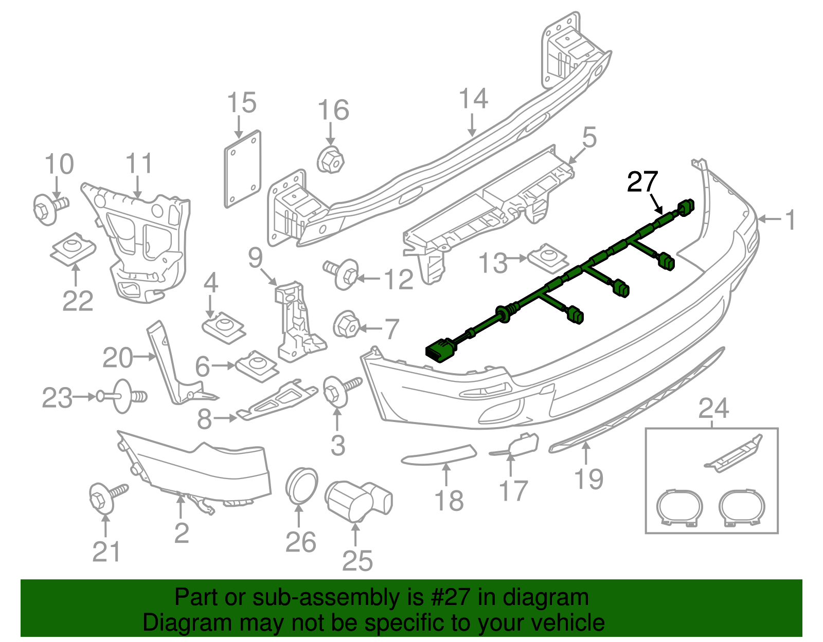 Genuine BMW 61-12-9-208-968 | Wire Harness | FREE Shipping on Most ...