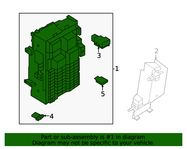 24350-6RA0C - Junction Block 2021-2024 Nissan Rogue | Nissan Parts ...