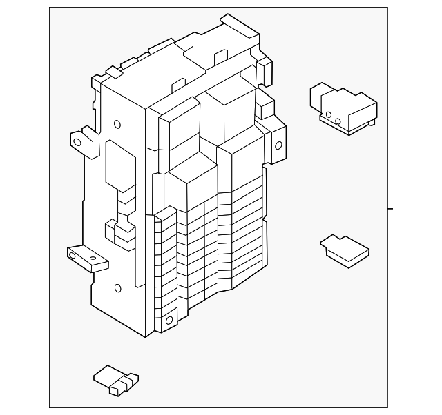 2021-2023 Nissan Rogue Junction Block 24350-6RA0C | TascaParts.com