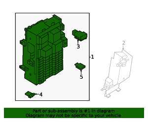 24350-6RA0C - Junction Block 2021-2024 Nissan Rogue | Nissan Parts ...