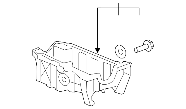 2015-2020 Honda Fit Oil Pan 11200-5R0-000 | Honda Factory Parts