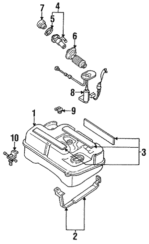 Fuel Tanks | Mazda Wholesale OEM Parts