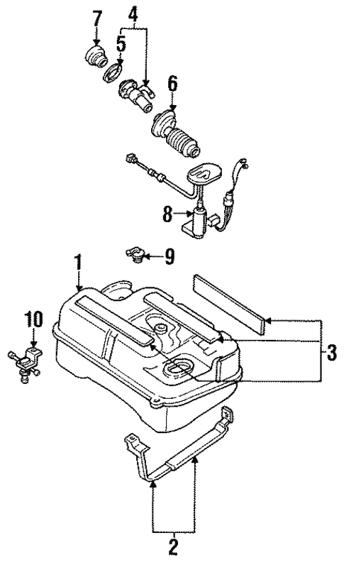 Fuel System Components for 1988 Mazda RX-7 | Mazda-Parts