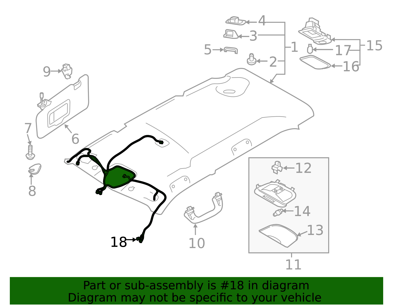 2022-2024 Subaru Forester | Harness | 81808SJ060 | OEM Subaru Parts Center