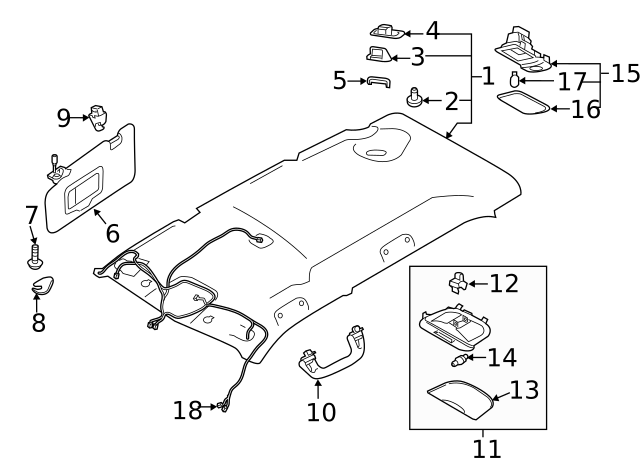 84671SJ100VH - Rear Gate Light - 2019-2024 Subaru | Subaru Parts Exchange