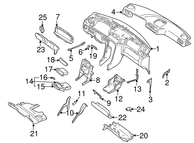 1998-2013 Volvo Cabin Air Temperature Sensor 3524841 | AutoNation Parts