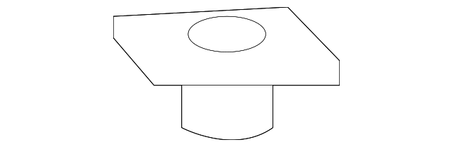 2013-2021 Mopar Wheelhouse Liner Nut 6510462AA | TascaParts.com