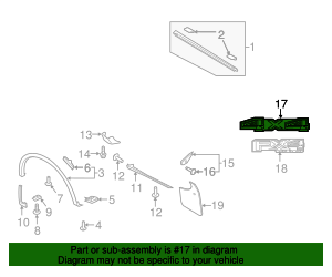 2015-2019 Ford Decal FL3Z-9925622-AB | OEPartsQuick