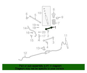 Suspension Control Arm (Left, Right, Rear, Upper) - 2003-2014 Toyota ...