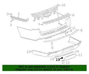 2021-2025 GM Access Cover Retainer Nut 11602568 GM | GMPartsDirect.com