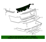 2021-2024 GM Rear Bumper Impact Bar 85112463 | GM Parts Center