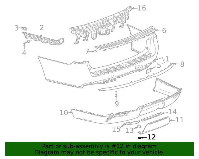 2021-2024 GM Cover Retainer 11602569 GM | GMPartsDirect.com