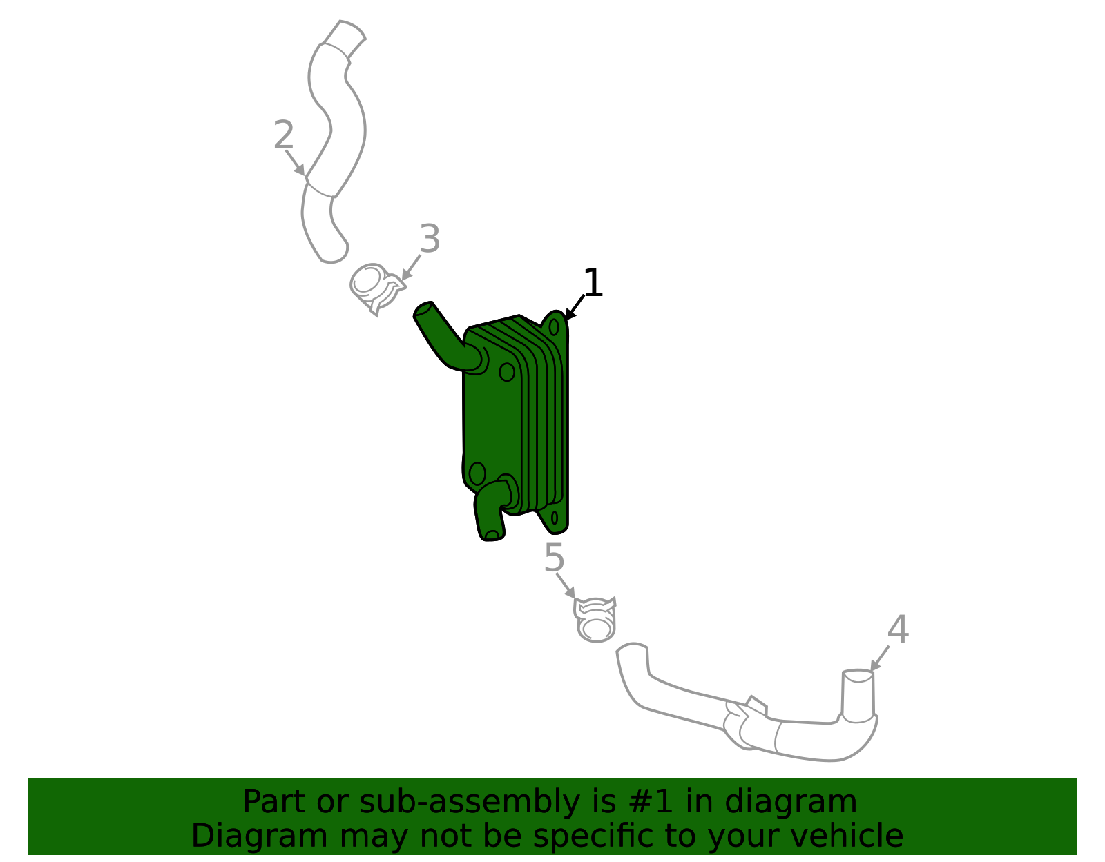 33493-12090 - Trans Cooler 2019-2025 Toyota | Longo Toyota Parts
