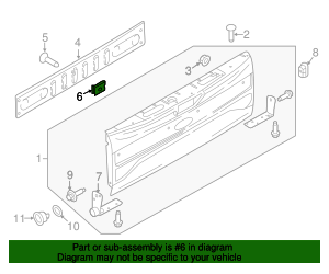 2013-2025 Ford Access Cover Nut W716529-S900 | Varsity Ford