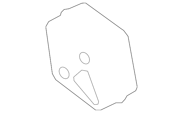 18208570671 - 2016-2021 BMW Converter & Pipe Insulator (18-20-8-570-671 ...