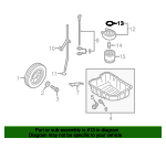 26413-2G000 - Engine Oil Cooler Gasket 2013-2022 Kia | Kia.Parts Store