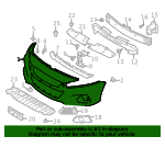 2019-2020 Nissan Altima Bumper Cover 62022-6CA0H | TascaParts.com