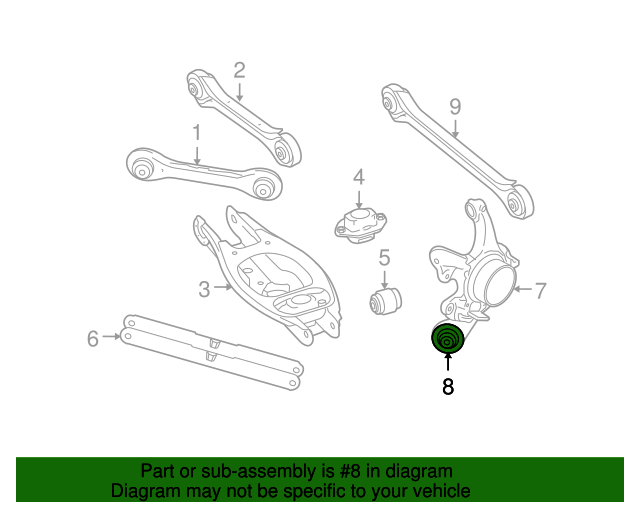 Genuine BMW 33-32-6-763-092 | Suspension Cross-Member Assembly ...