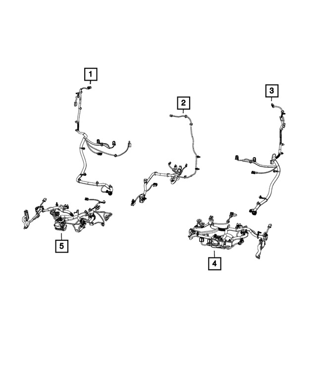 2023-2024 Ram 1500 Seat Wiring 68628277AA | Mopar eStore