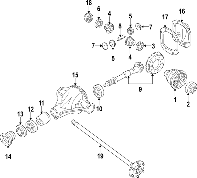 2005-2023 Nissan Pinion Spacer 38165-8S100 | TascaParts.com