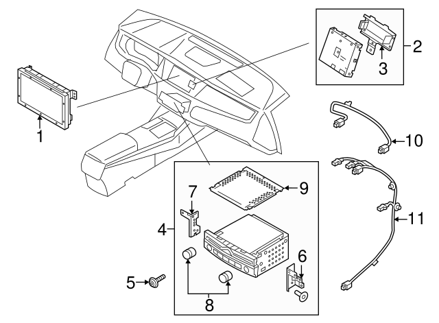 96525-3T550 - Display System 2015 Kia K900 | Kia.Parts Store