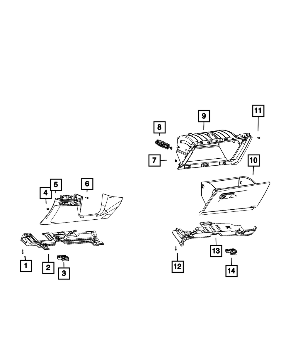 2024 Dodge Charger Daytona Instrument Lower Panel 68586302AB | QuirkParts