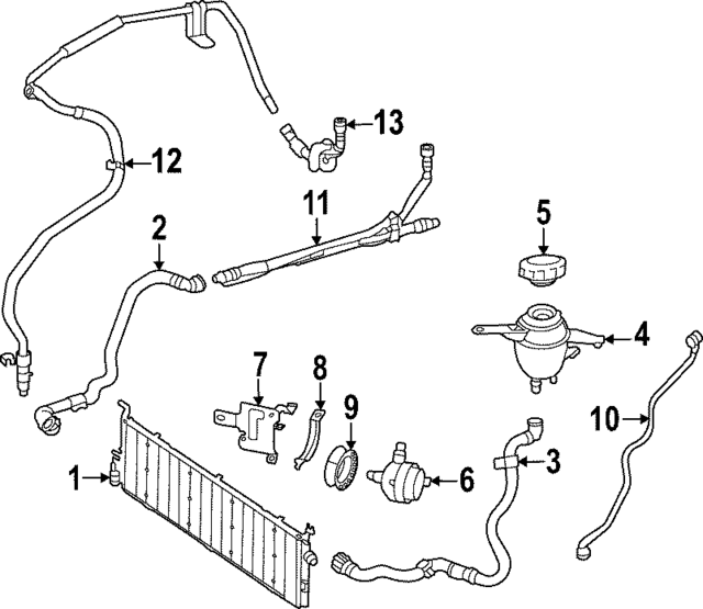206-501-69-00 - Front Pipe 2022-2024 Mercedes-Benz C 300 | Mercedes ...