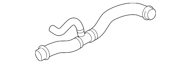 211-501-04-82 - Lower Hose 2003-2005 Mercedes-Benz E 320 | Mercedes ...