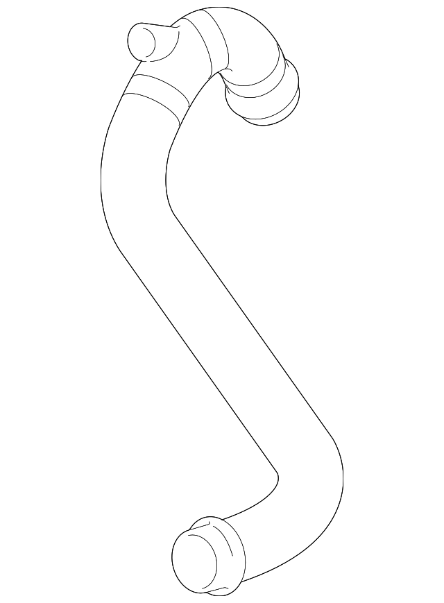 211-501-26-82 - Upper Hose 2004-2005 Mercedes-Benz E 320 | Mercedes ...