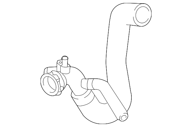 2018-2023 Audi Radiator Coolant Hose 80A-122-055-AK | Audi USA Parts